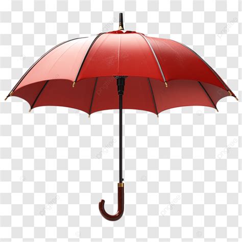곡선 손잡이가있는 고전적인 빨간 우산 보호 및 비오는 날 액세서리의 시대를 초월한 매력 빨간 우산 비 보호 Png 일러스트 및 이미지 에 대한 무료 다운로드 Pngtree