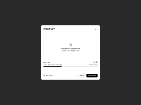 Import Csv File By Kasper Carlsen On Dribbble