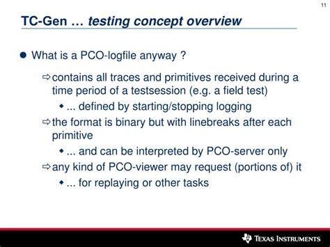 Ppt Automated Test Case Generation With Tc Gen An Introduction