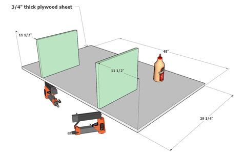 DIY Crafting Table Plan Easy Craft Table Build Beginner Guide DIY Projects Plans