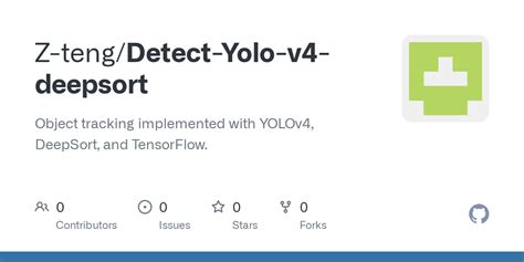 Github Z Teng Detect Yolo V Deepsort Object Tracking Implemented With Yolov Deepsort And