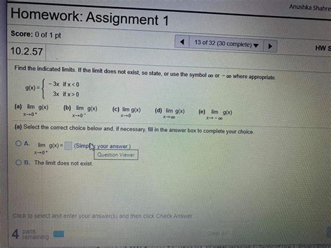 Solved Homework Assignment 1 Score 0 Of 1 Pt 32 Of 32 30