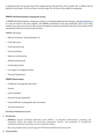 Distributed System DOCX Web Conferencing Computer Software And Applications