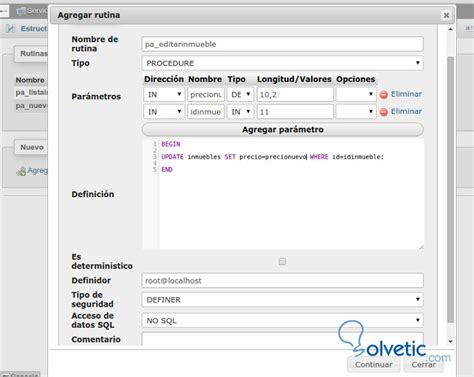 Procedimientos Almacenados Y Triggers En Mysql Solvetic