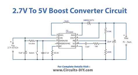 17 Boost Converter Circuits Ideas Converter Circuit Boosting
