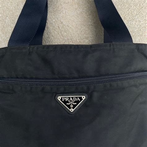 Prada Nylon Black Long Strap Shoulder Bag Curated By Charbel