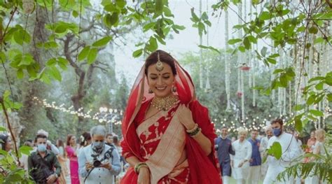 Dia Mirza Is A Radiant Bride In This Invisible Wedding Flashback Check Out Her Post Wedding