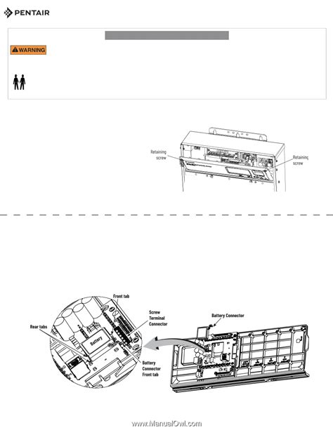 Pentair Intellicenter Control System Intellicenter Battery Replacement Kit For