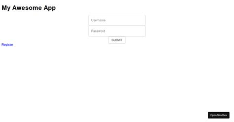 Awesome Task App Routing Codesandbox