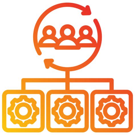 Framework Generic Gradient Outline Icon