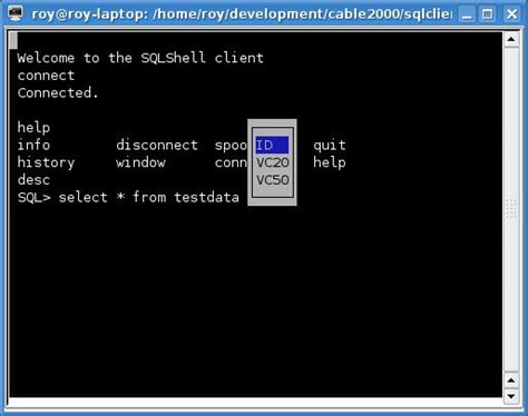 SQLShell