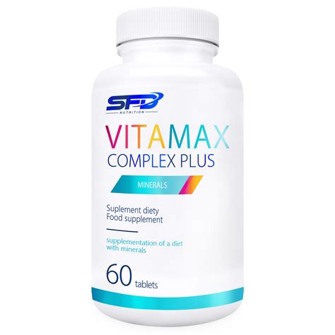 Vitamax Complex Plus 6060 Tablets Sfd Nutrition • 10 € • Lowest Prices •
