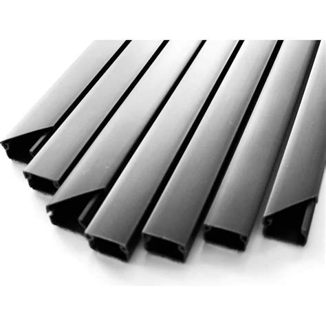 Scos Smartcosat Scoskk Goulotte de Câble Autocollante en Pvc M Noir Graphite X X