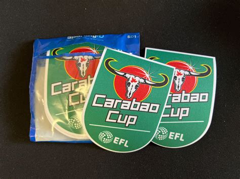Carabao Cup Efl Patch 2021 Hobbies And Toys Memorabilia And Collectibles