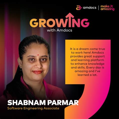 Employeetestimonial Amdocs Makeitamazing Amdocs