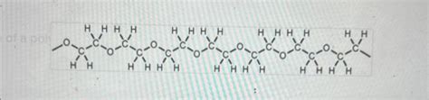 Solved Which Of These Represents A Portion Of A Polyester