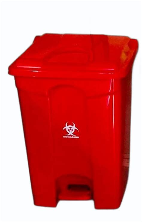 31l Yellow Pp Biohazard Waste Bin At ₹ 595piece Medical Waste