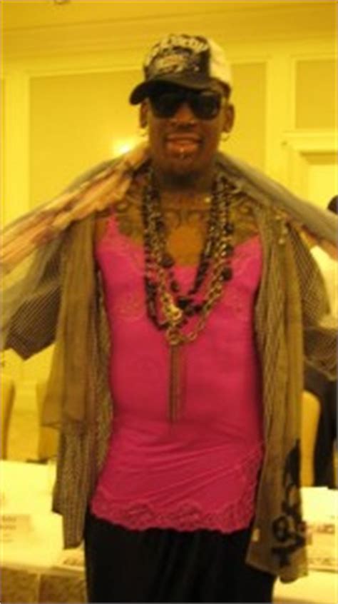 Pics Dennis Rodman In Victoria Secret Lingerie Blacksportsonline
