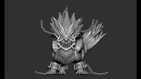 Stl File Yugioh Unchained Abomination Stl 3d Print Model Figure Ddm・3d Printer Design To