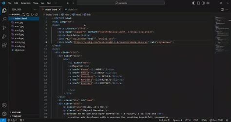 Mayuri Marathe On Linkedin Webdevelopment Portfolio Html Css Internship Oasisinfobyte