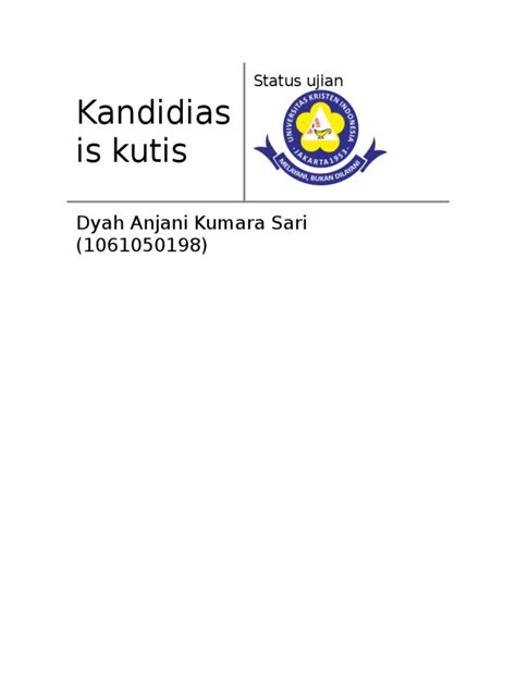 Kandidosis Kutis Pdf