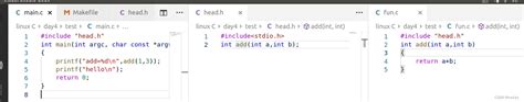 分文件编程——makefilemakefile编译多个文件 Csdn博客