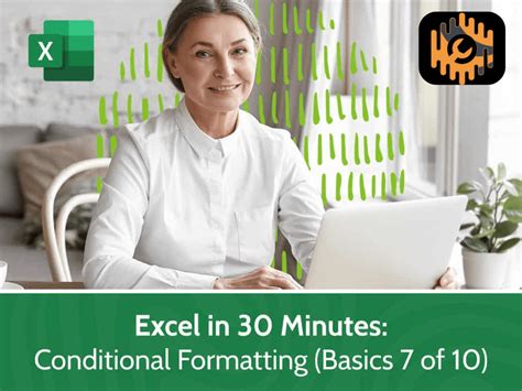 excel in 30 minutes conditional formatting toit training