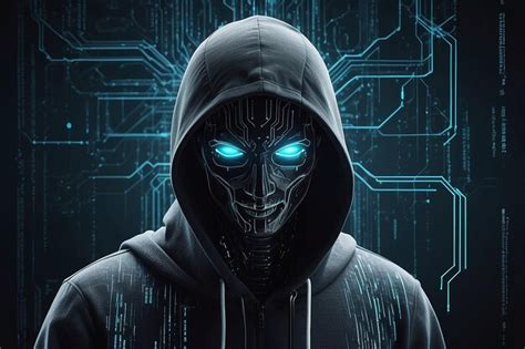 Photo Unrecognizable Hacker Cyber Crime Generative Ai Premium Ai Generated Image