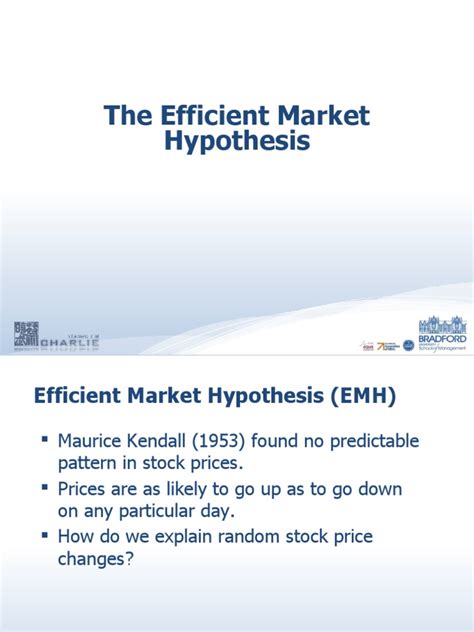 Ch 11 Efficient Market Hypothesis Pdf Efficient Market Hypothesis Stocks