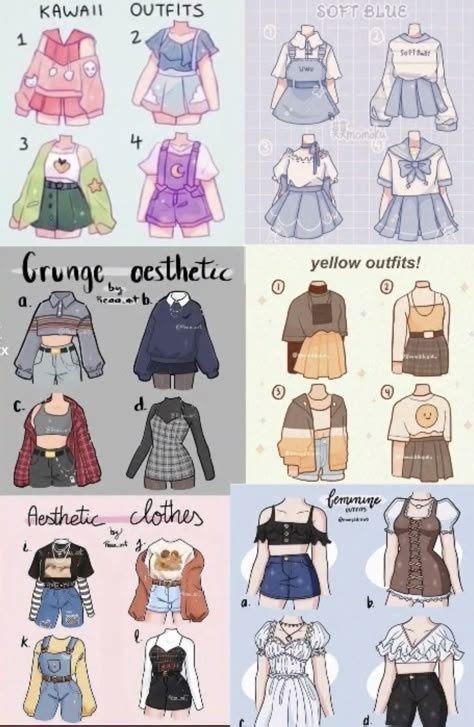 Kawaii Outfits Drawing