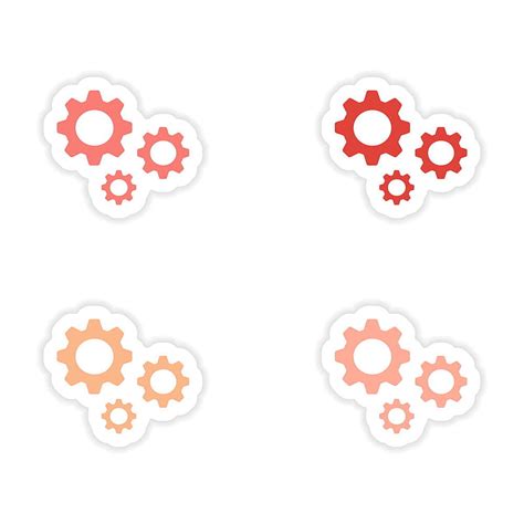 Assembly Realistic Sticker Design On Paper Vector Eps Ai Uidownload