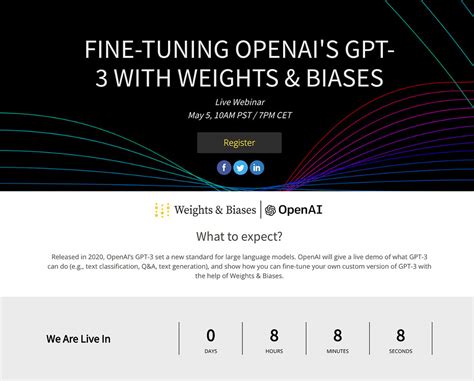 [Webinar] Fine-tuning OpenAI's GPT-3 with wandb - 행사&이벤트 홍보 - 파이토치 한국 사용자 모임
