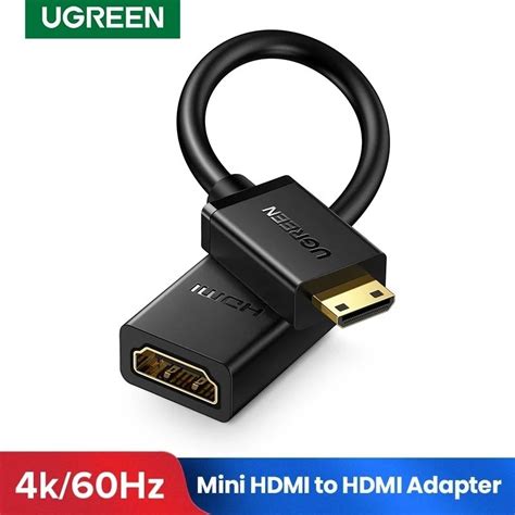 Jual Ugreen Kabel Mini Hdmi To Hdmi Female 22cm Adapter 20137 For