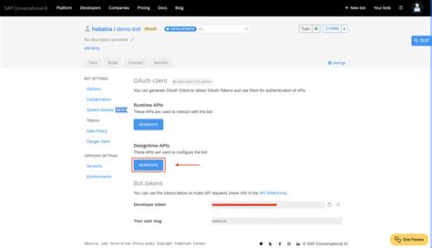 Use Oauth Based Authentication For Sap Conversatio Sap Community