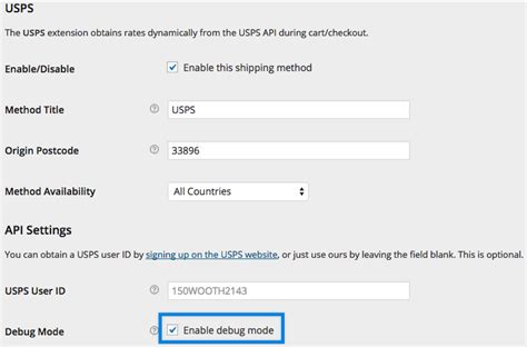 Online Shipping Calculators And Debug Mode Codibu