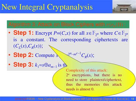 outline introduction feistel structures and two basic attacks ppt