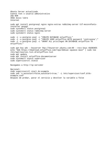 Ubuntu Server Onlyoffice Docs Pdf