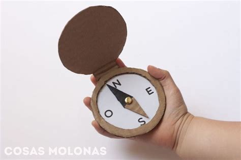 Plantilla Descargable Y Tutorial Paso A Paso Para Fabricar Una Brújula