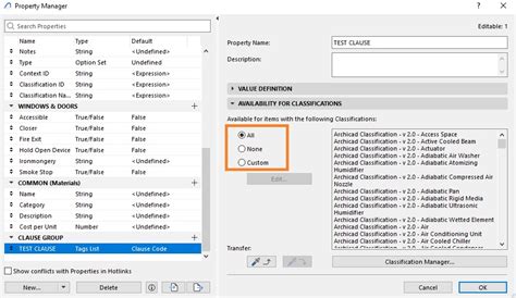 How To Include A Set Of Specifications Into Your Archicad Template Support Site