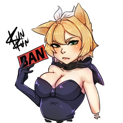 BAN Botton By SirKunKun Hentai Foundry
