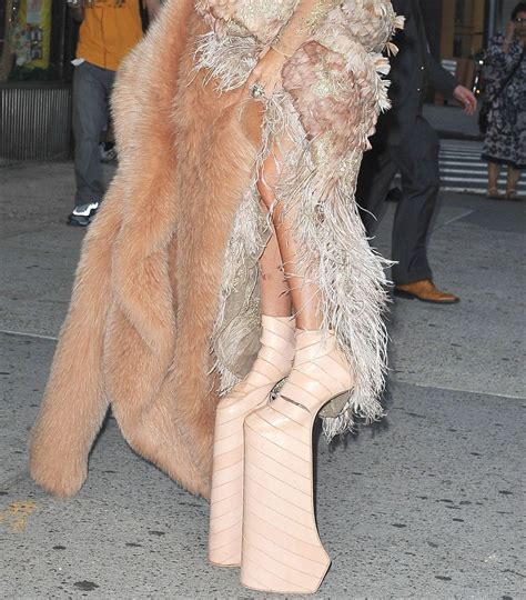 Lady Gaga High Heels Lady Gagas Craziest Shoe Moments Photos