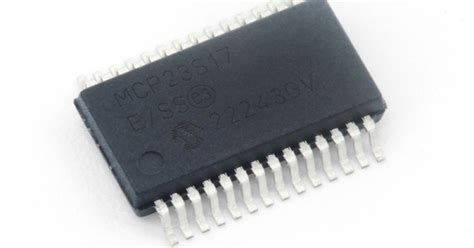 MCP23S17 E SS 16 Channel I O Expander Serial SPI SSOP 28