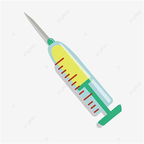 Cartoon Hand Drawn Medical Syringe Cartoon Hand Draw Medical Png And