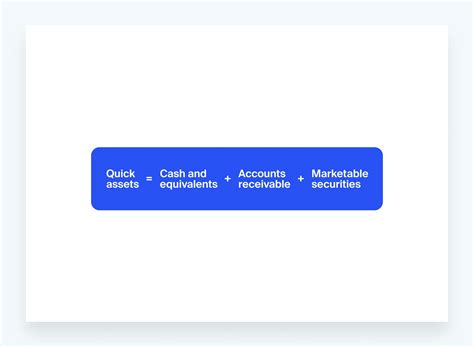 How To Calculate Quick Assets Accounting Glossary Taxdome