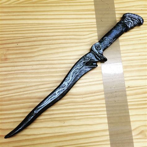Skyrim Ebony Dagger By Elswaresprops On Deviantart
