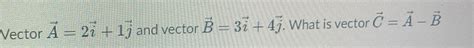 solved vector vec a 2vec i 1vec j ﻿and vector
