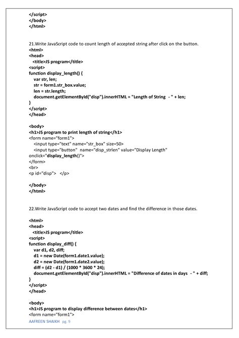 Javascript Programpdf Programming Languages Computing