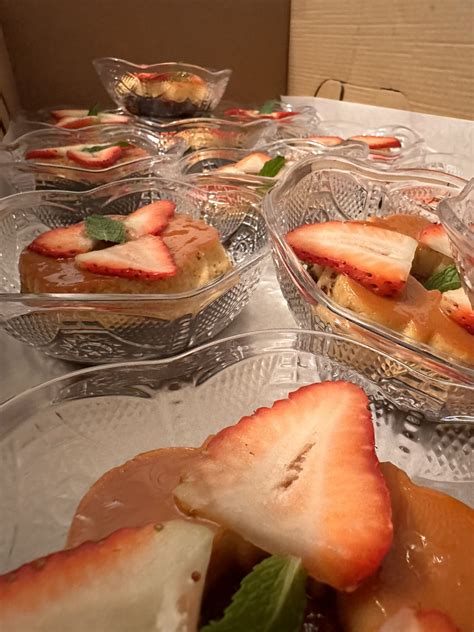 Mini Chocoflan Mermeladas Dessert