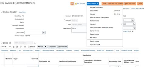 How To Create An Employee Expense Report In Oracle Fusion