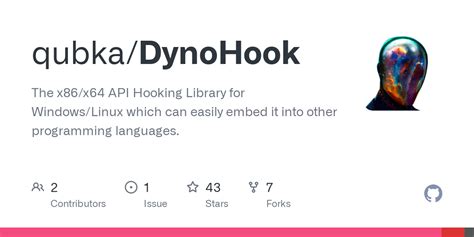 github qubka dynohook the x86 x64 api hooking library for windows